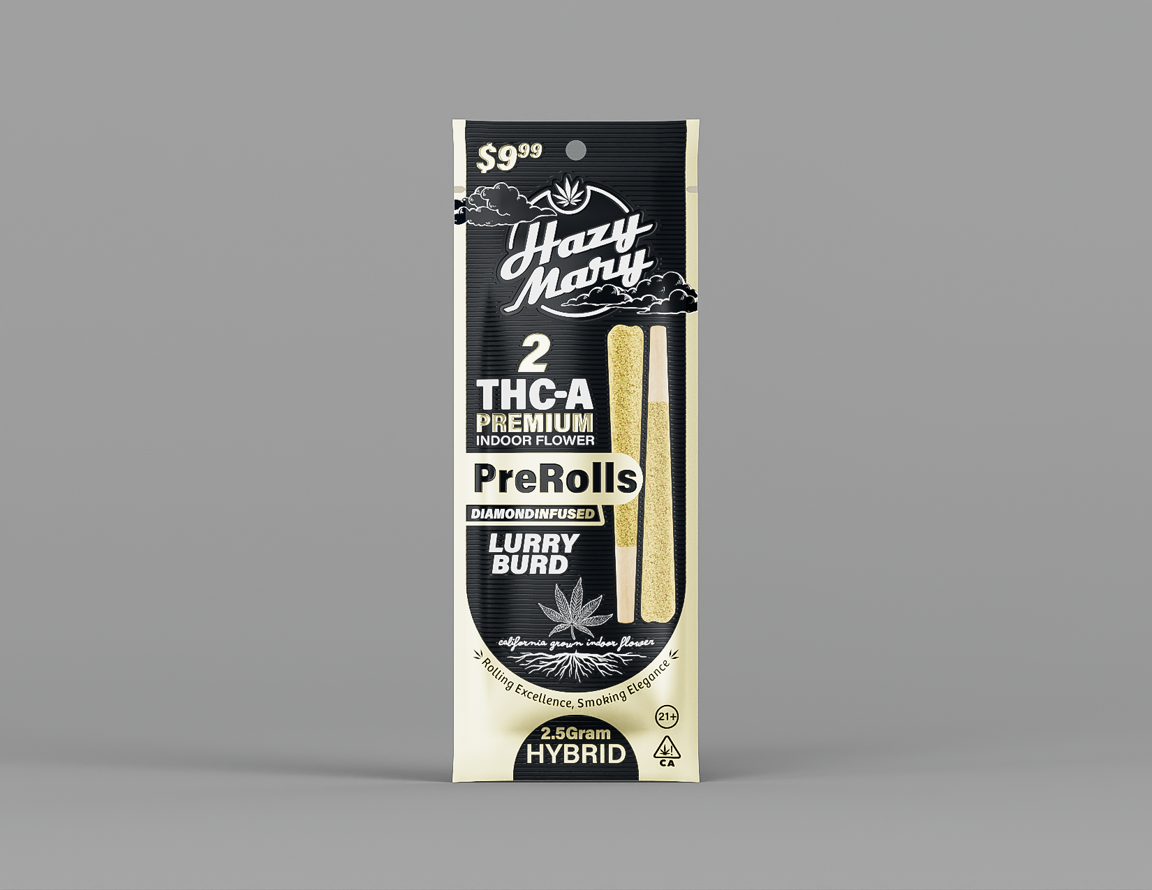 Lurry Burd | Hybrid | THC-A Pre-Rolls – Hazy Mary